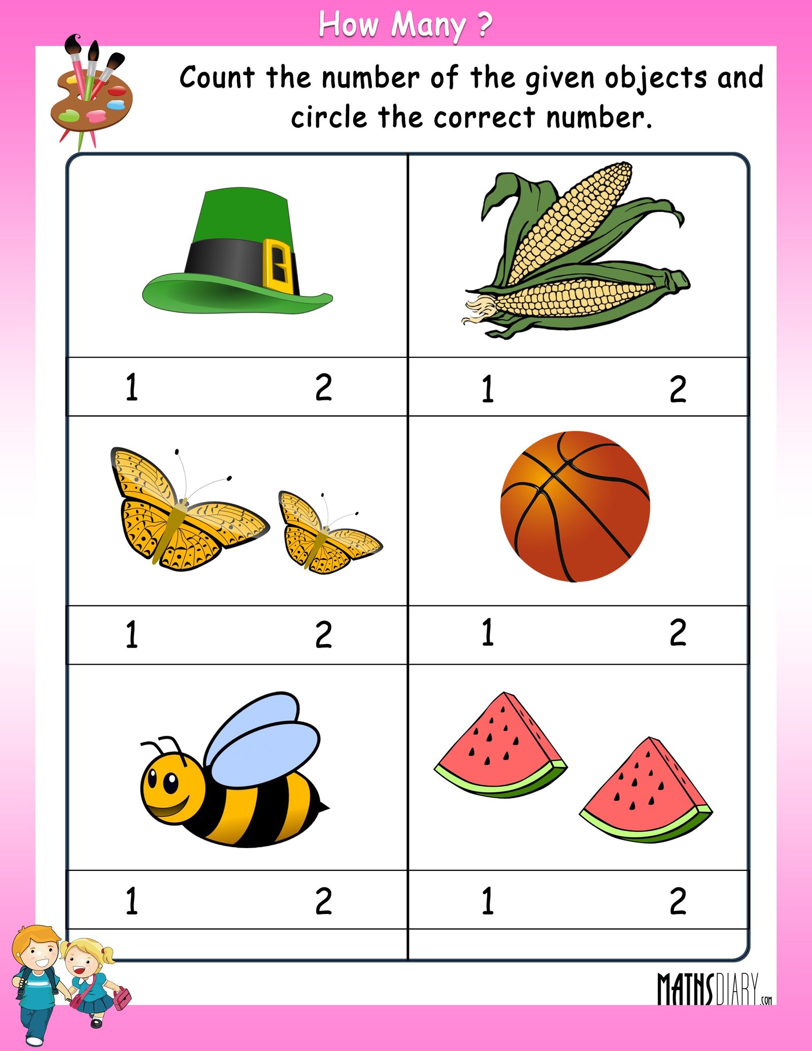Count The Number Of Objects Worksheets Math Worksheets MathsDiary Count The Number Of Objects Worksheets Math Worksheets MathsDiary