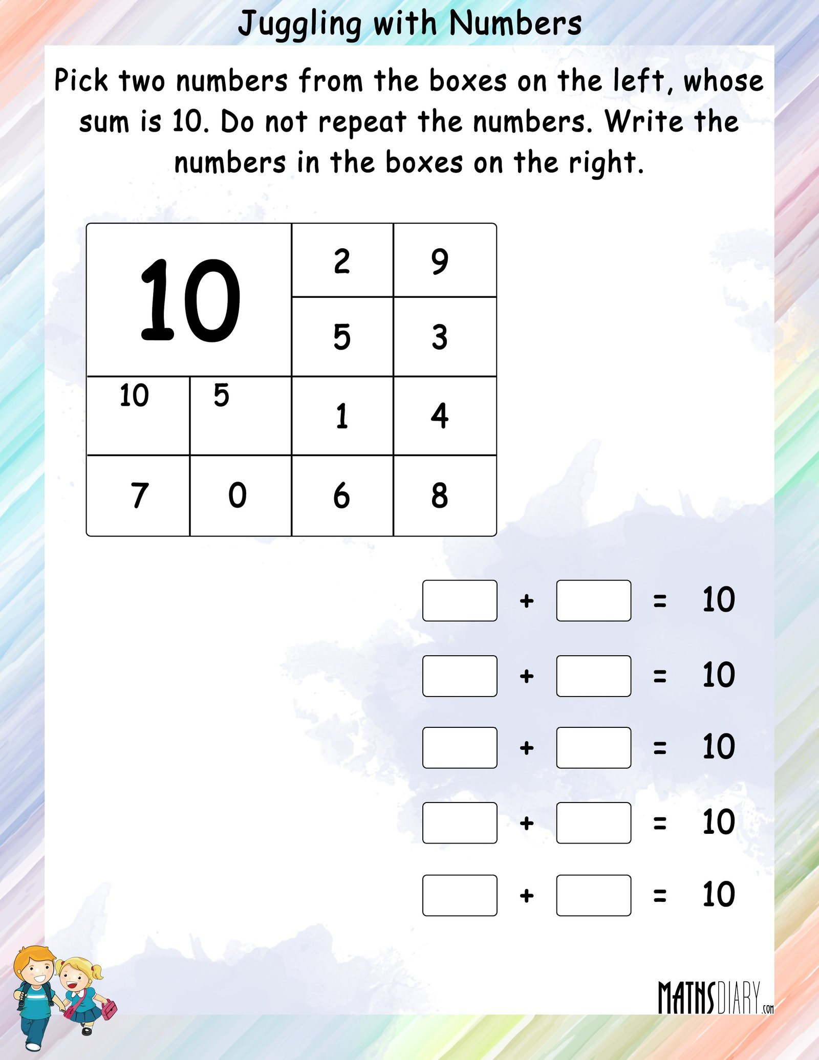 Playing With Numbers Worksheets Math Worksheets MathsDiary Playing With Numbers Worksheets Math Worksheets MathsDiary