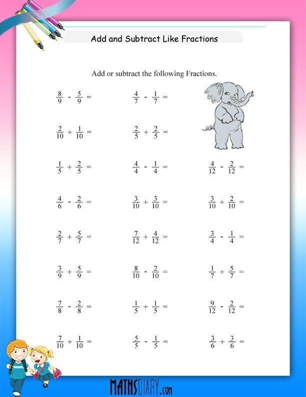 Fractions Grade 2 Math Worksheets Fractions Grade 2 Math Worksheets