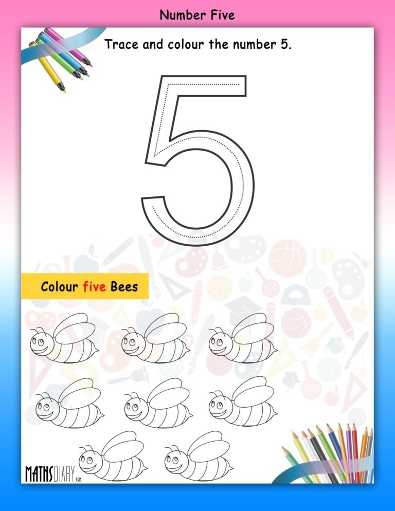 Numbers – LKG Math Worksheets