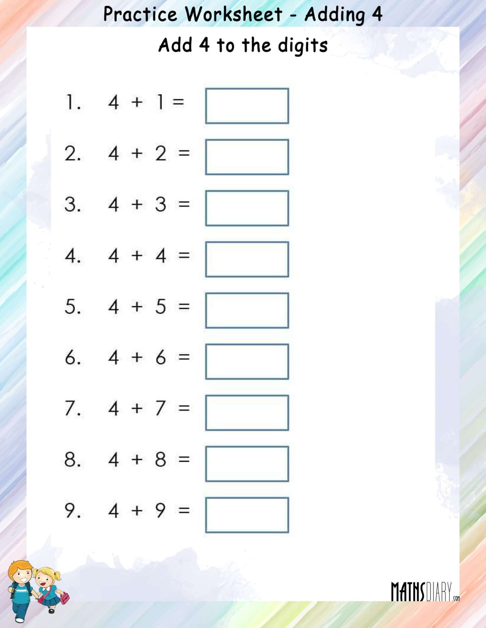 Addition – Grade 1 Math Worksheets