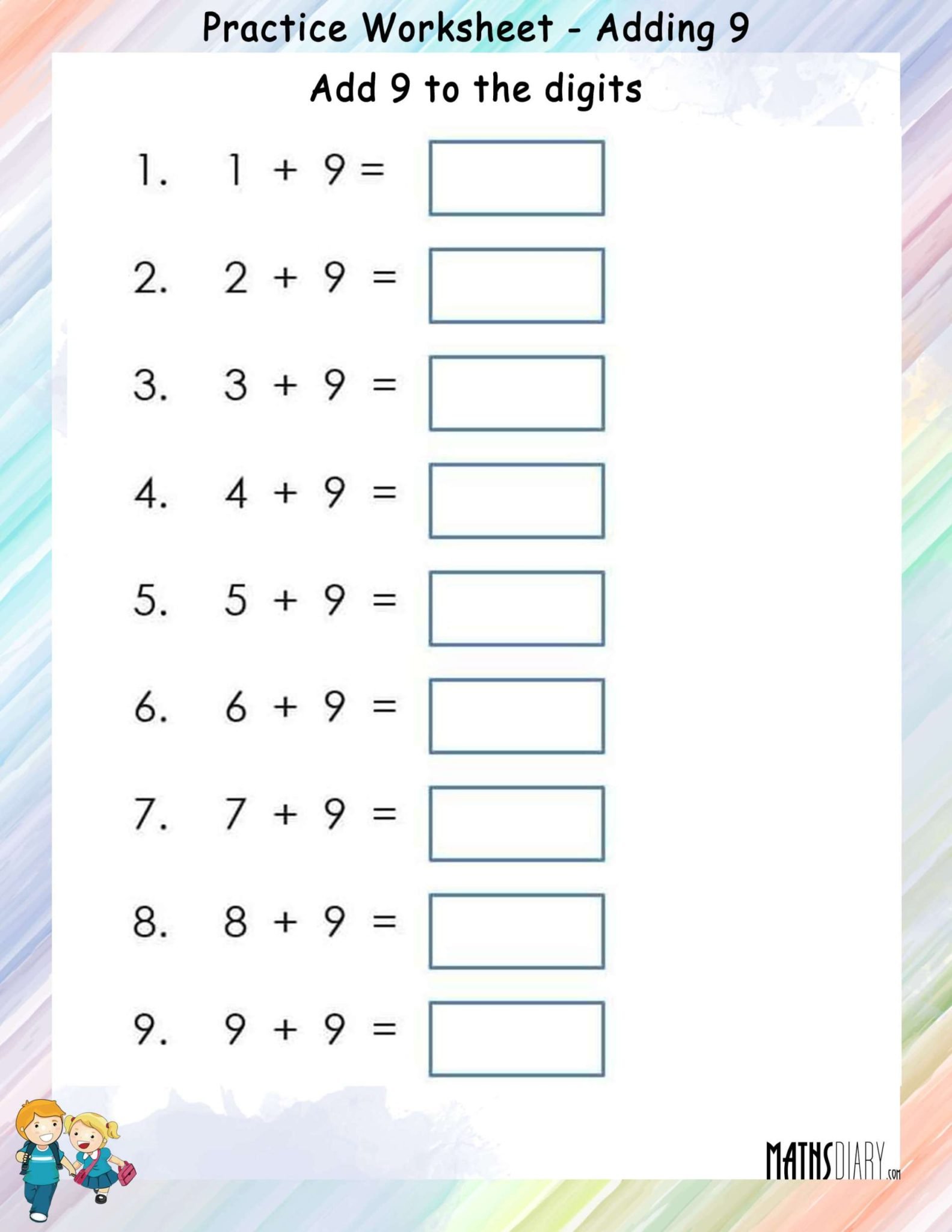 Addition Grade 1 Math Worksheets