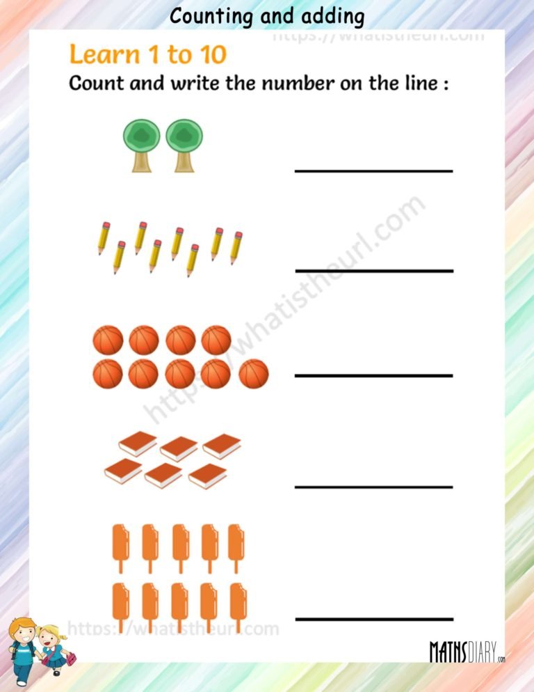 Addition – LKG Math Worksheets