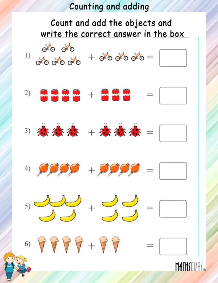 Counting – Nursery Math Worksheets