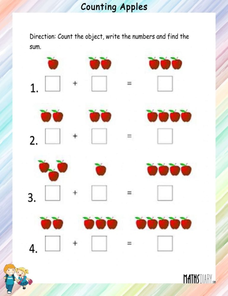 Counting – Nursery Math Worksheets