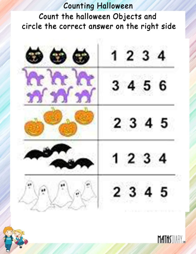 Counting – UKG Math Worksheets - Page 2
