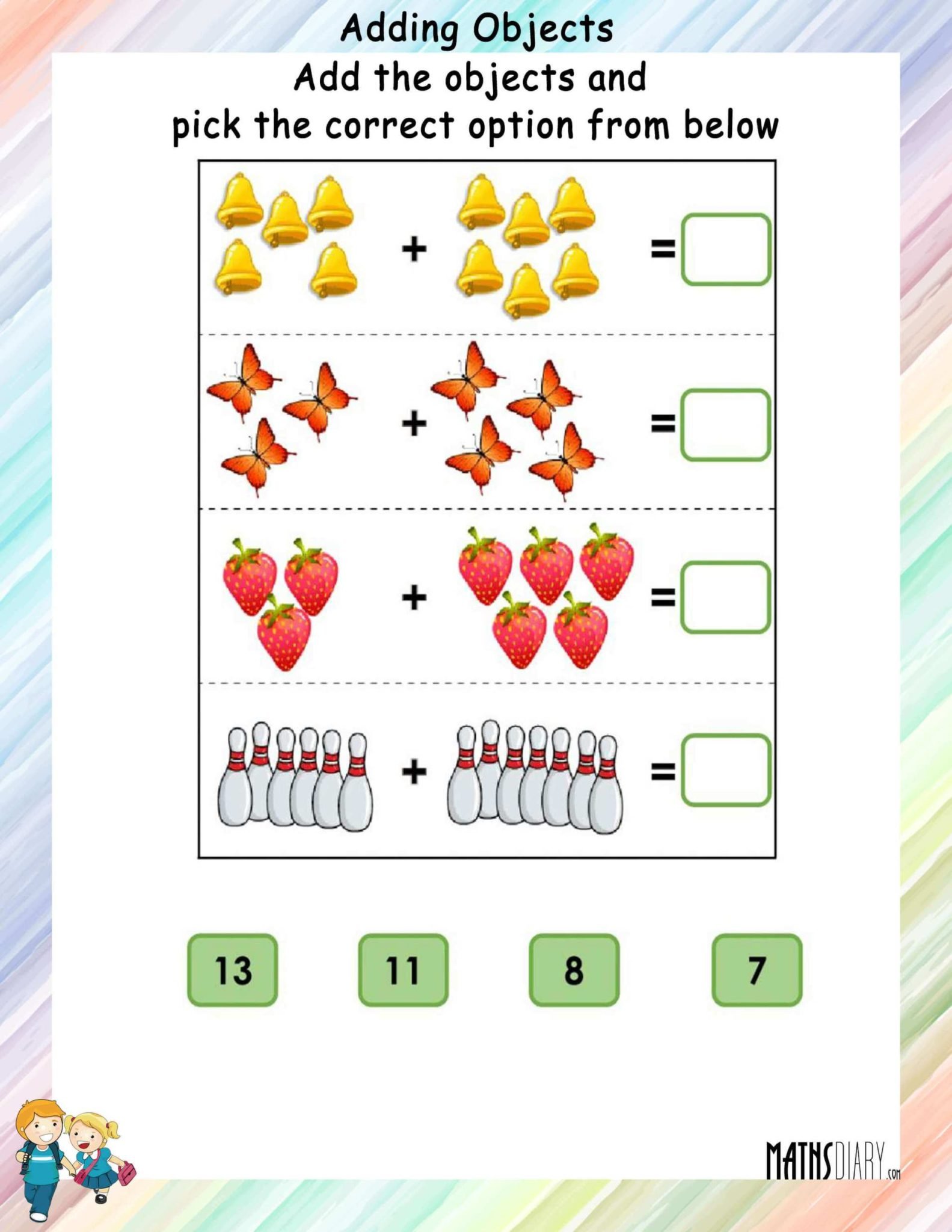 Counting – Grade 2 Math Worksheets