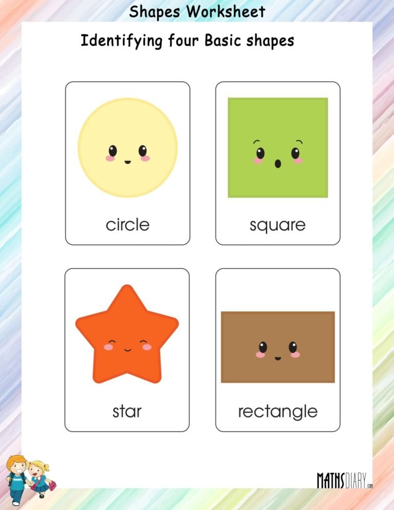 Shapes – Grade 2 Math Worksheets