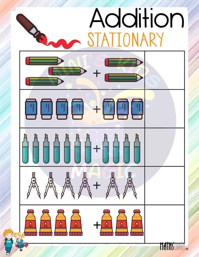 Counting Math Worksheets