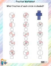 Fractions – Grade 4 Math Worksheets