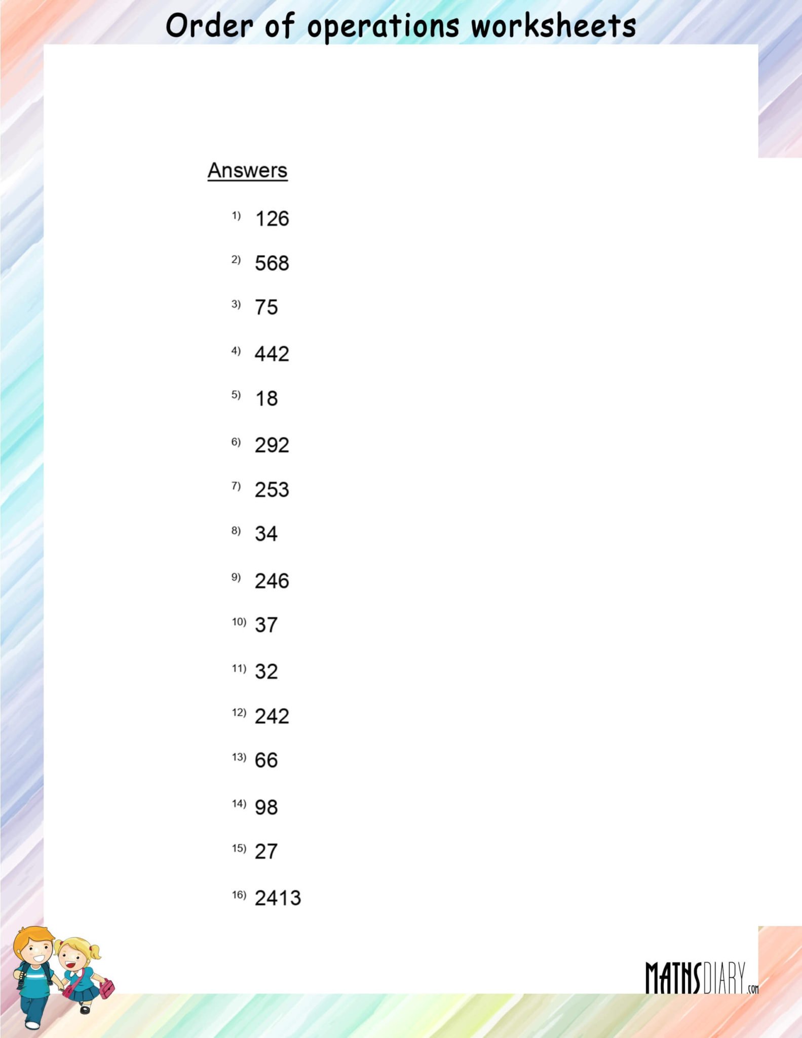 Fundamental operations – Addition and subtraction worksheet - Math ...