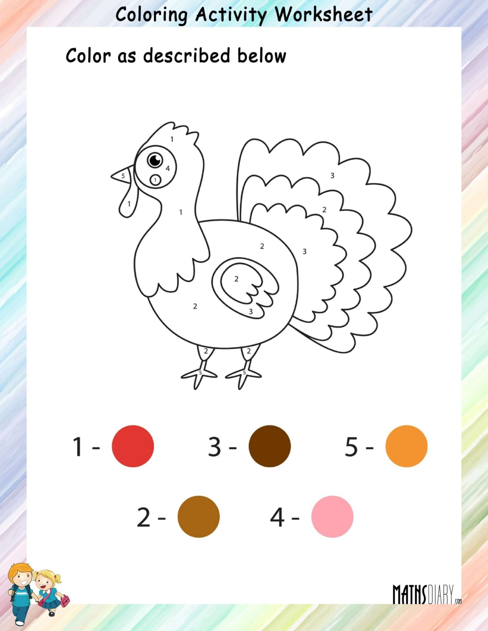Maths Coloring Activity Workheets Math Worksheets MathsDiary Maths Coloring Activity Workheets Math Worksheets MathsDiary