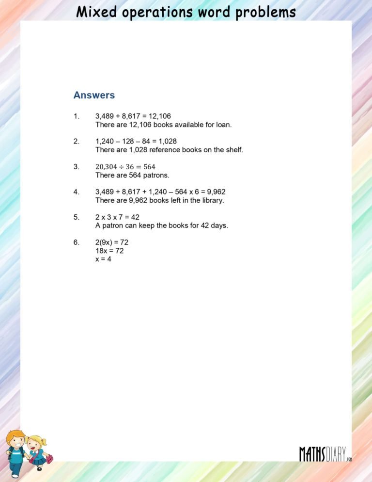 Mixed Operations Word Problems Worksheets Math Worksheets mixed-operations-word-problems-worksheets-math-worksheets