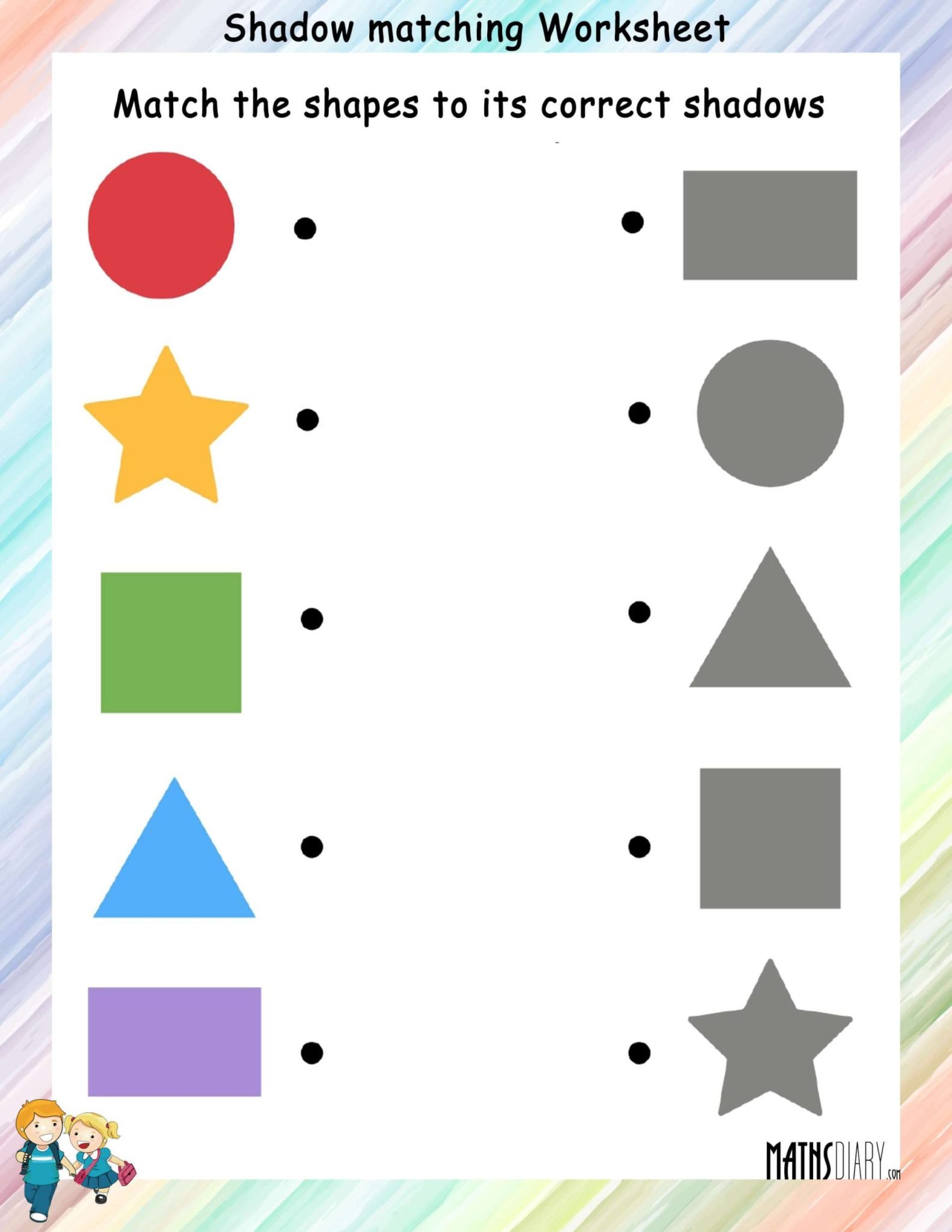 Shapes – Grade 1 Math Worksheets