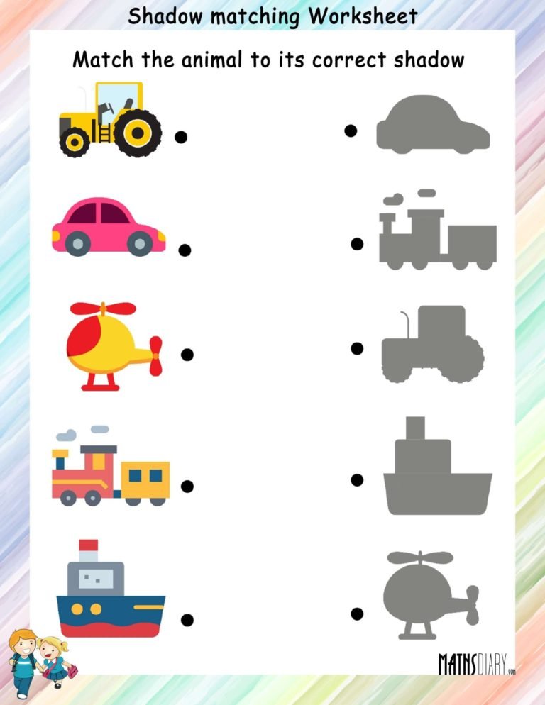 Shapes – UKG Math Worksheets