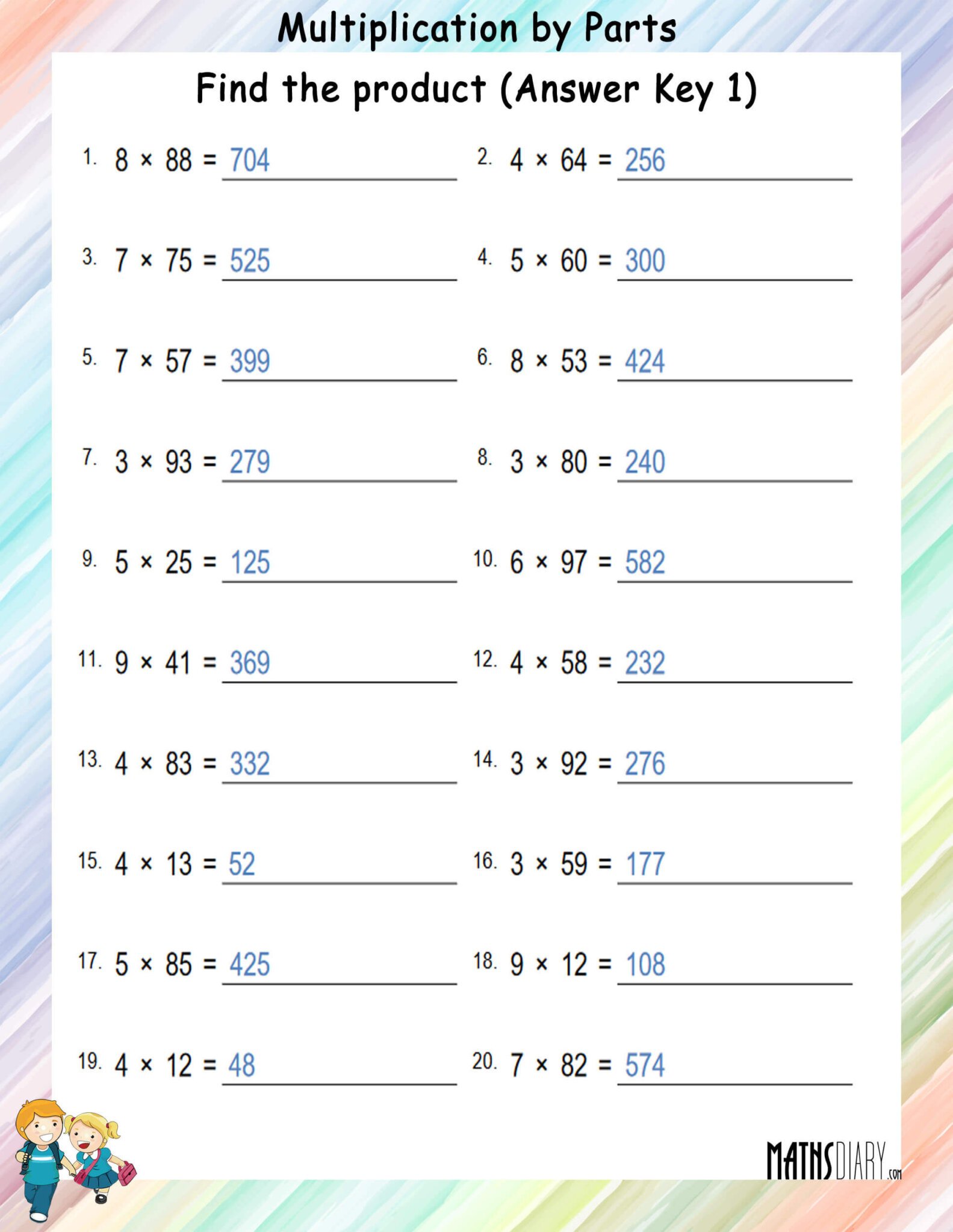 Grade 5 Math Worksheets