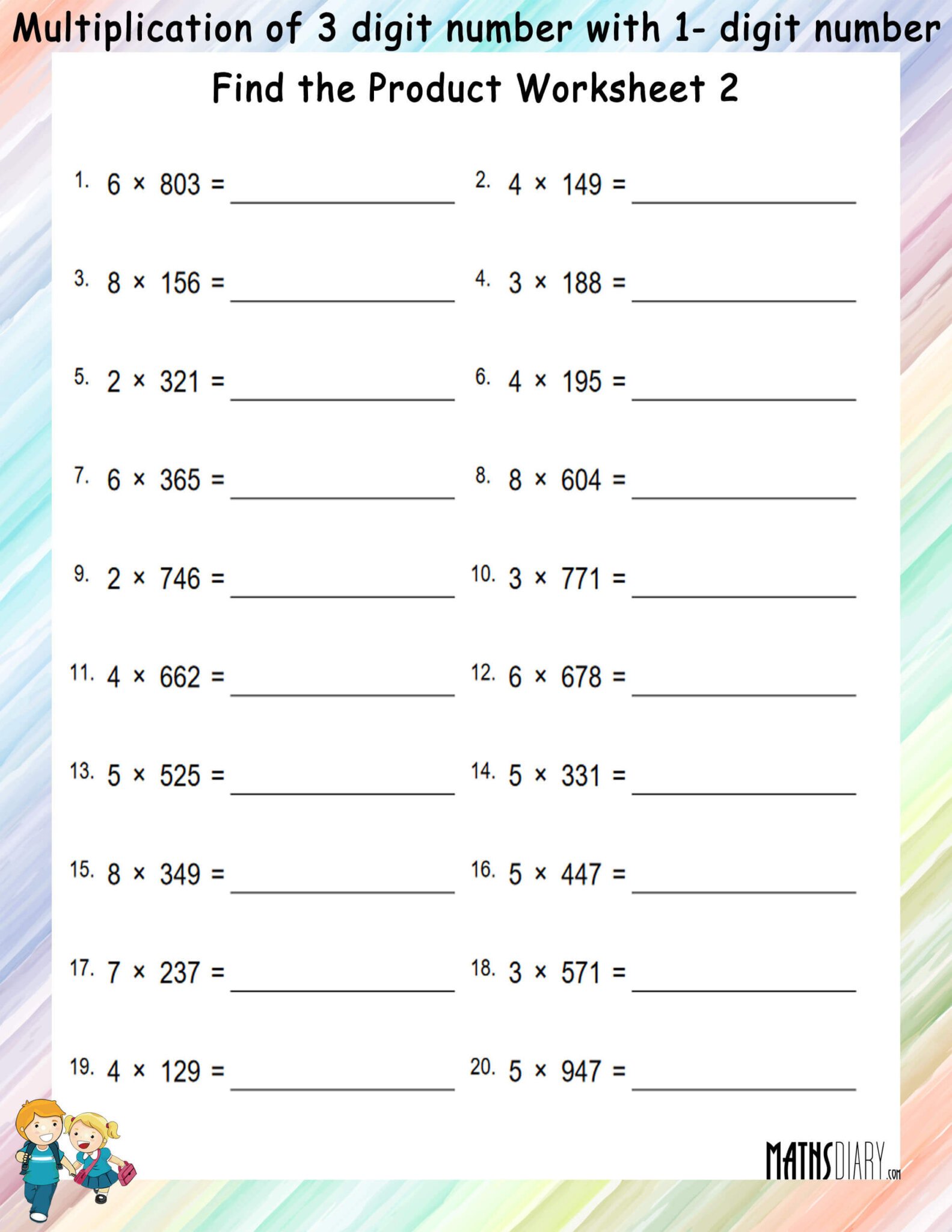 Grade 5 Math Worksheets