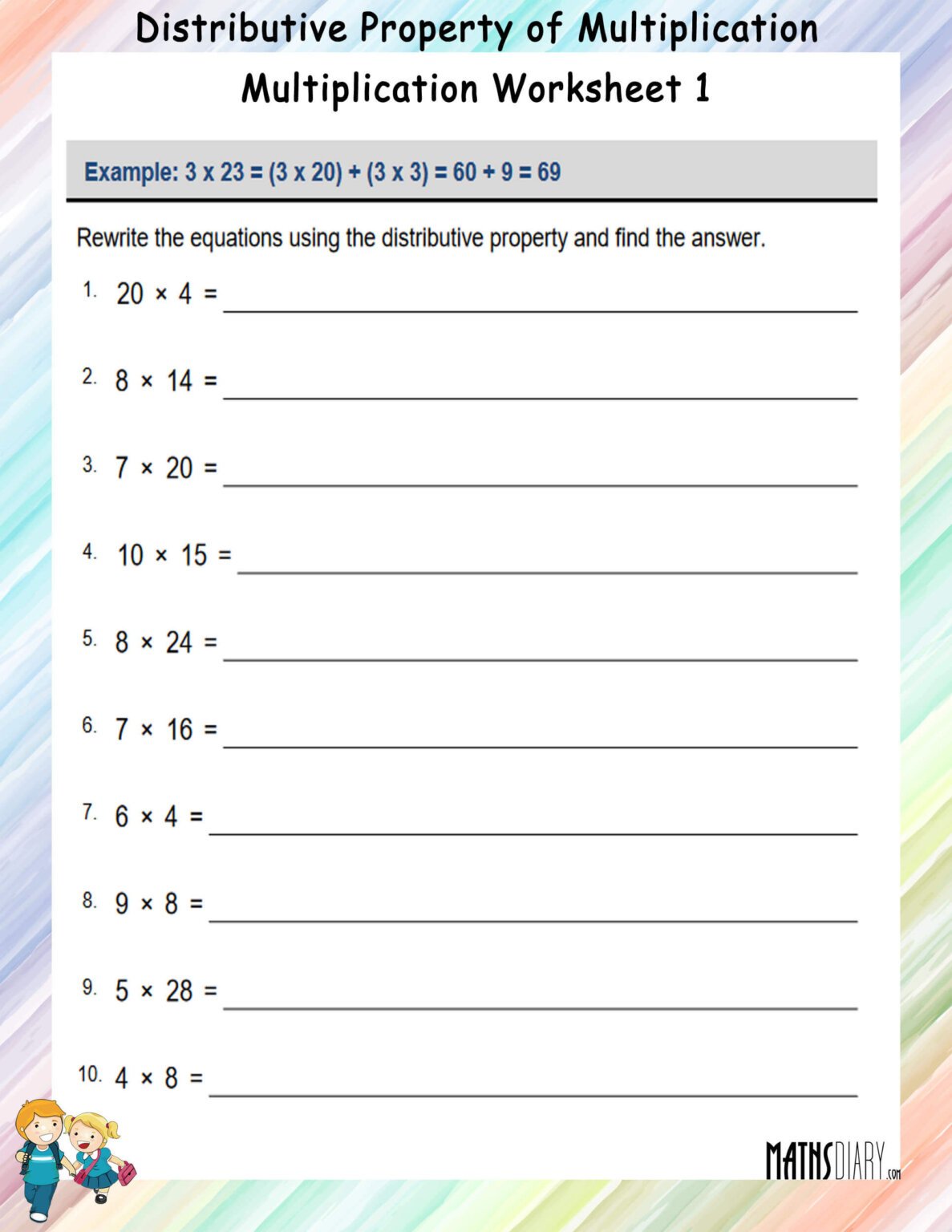 Grade 6 Math Worksheets