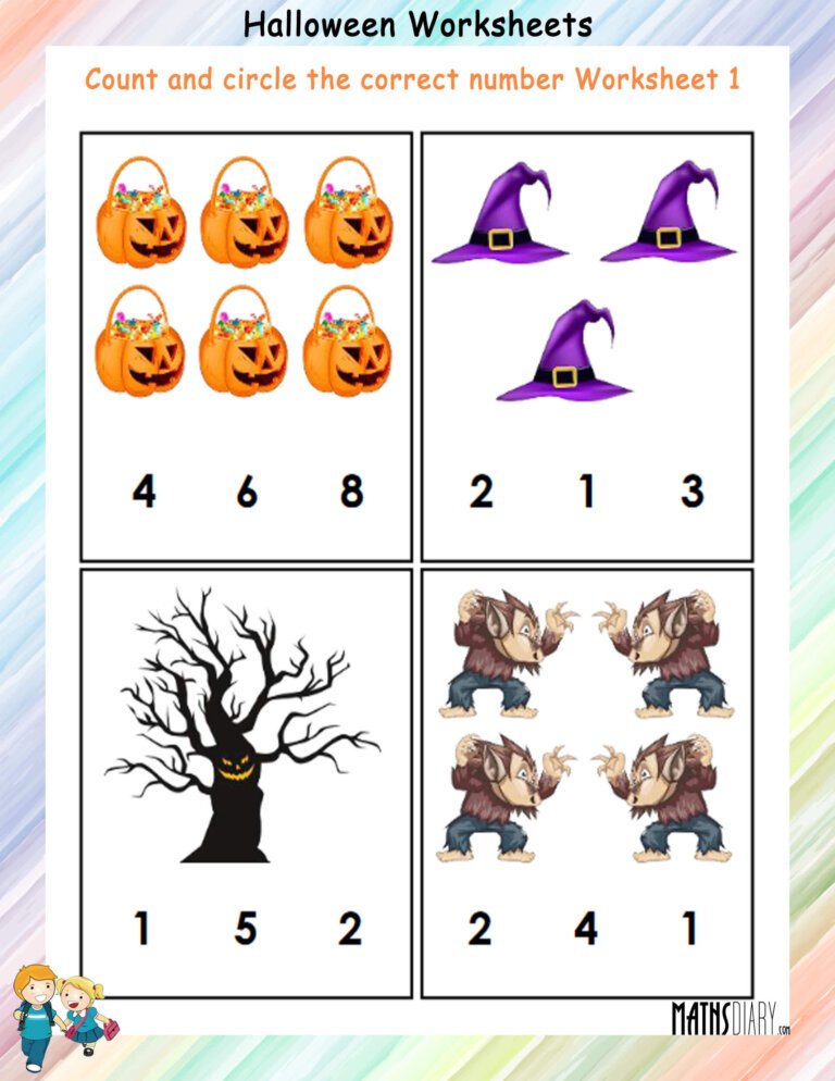 Grade 1 Math Worksheets