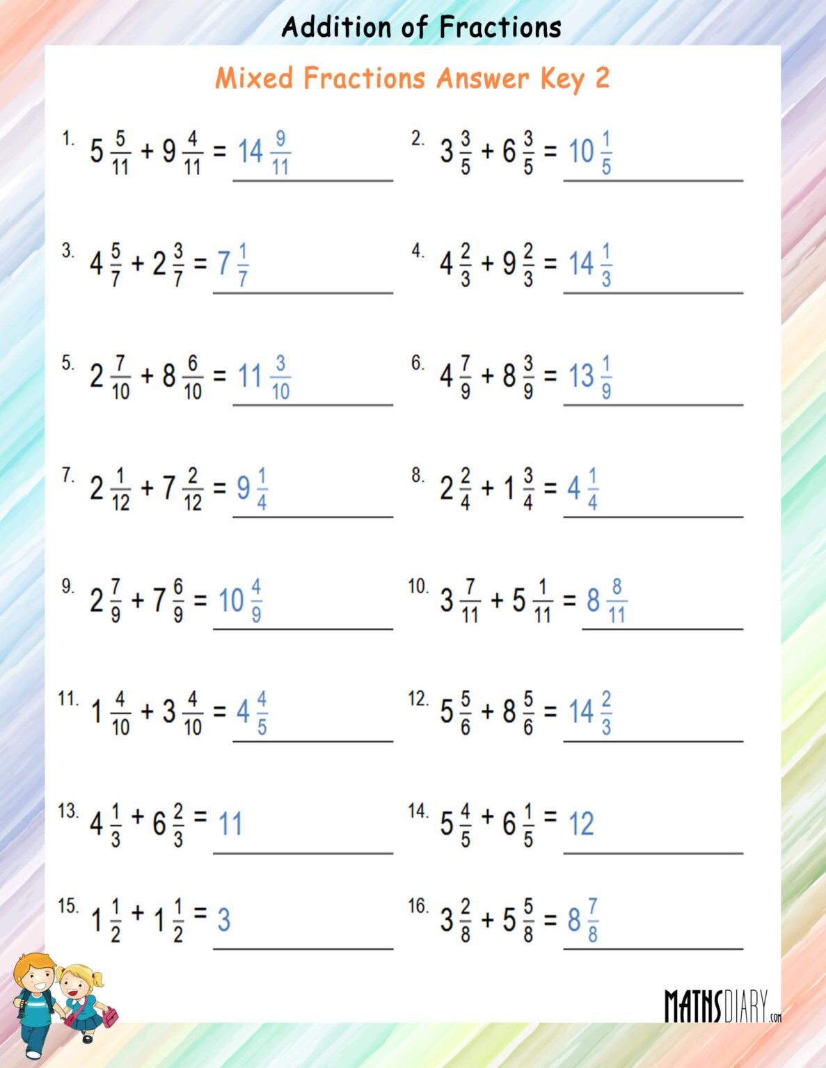 Grade 5 Math Worksheets
