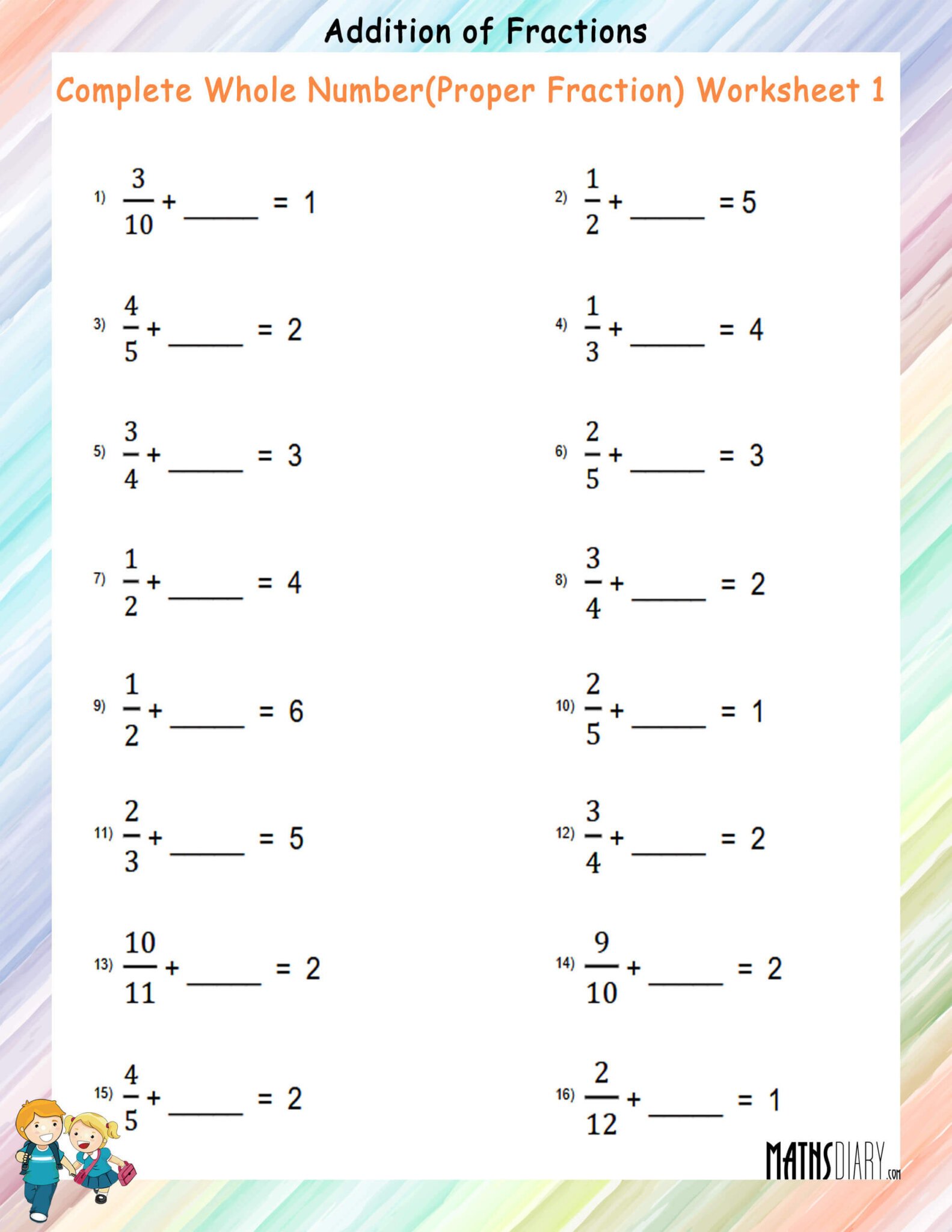 Grade 4 Math Worksheets