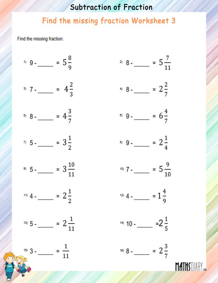 Grade 5 Math Worksheets