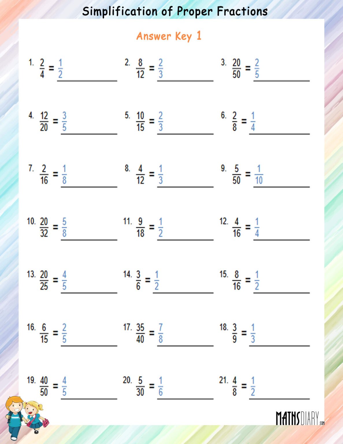 Grade 5 Math Worksheets