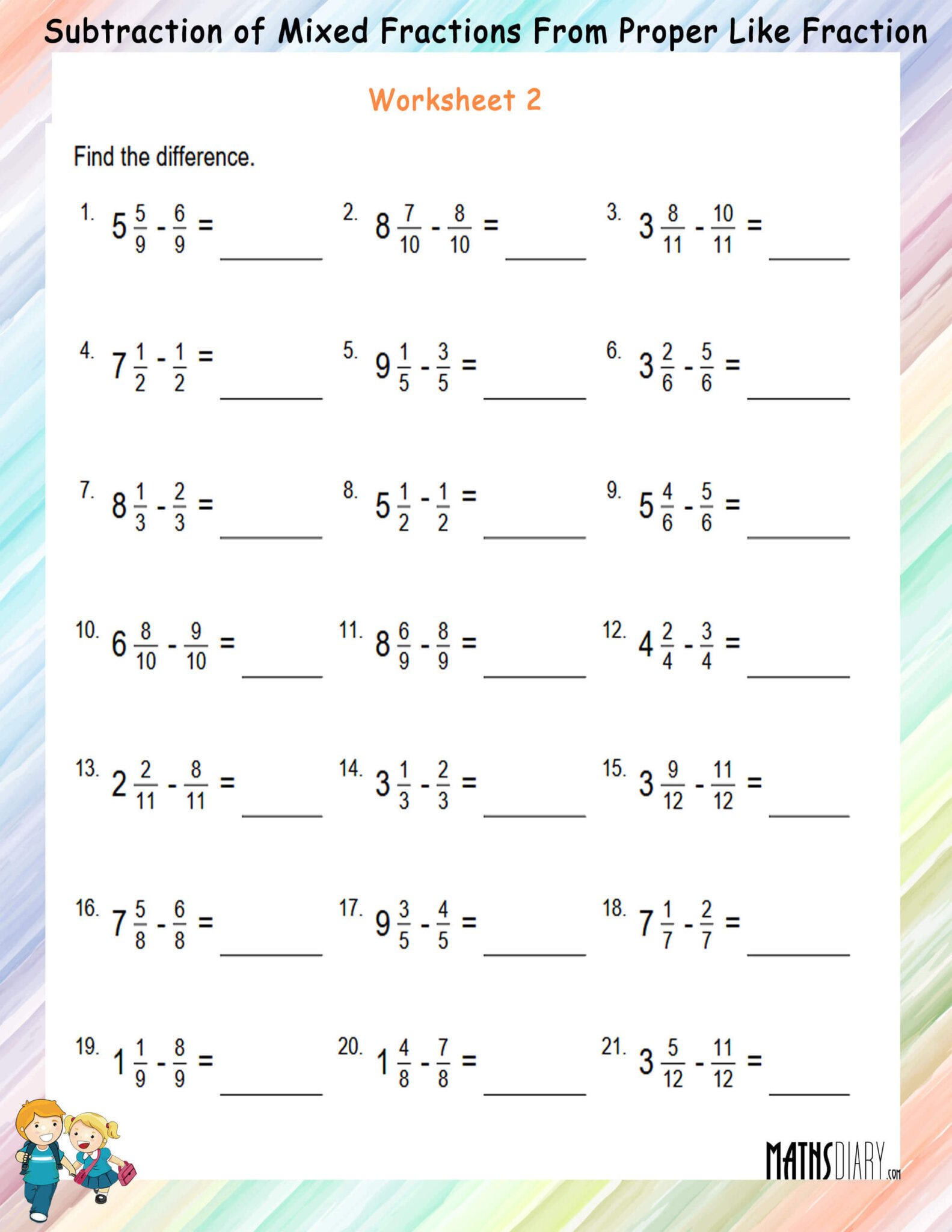 Grade 6 Math Worksheets